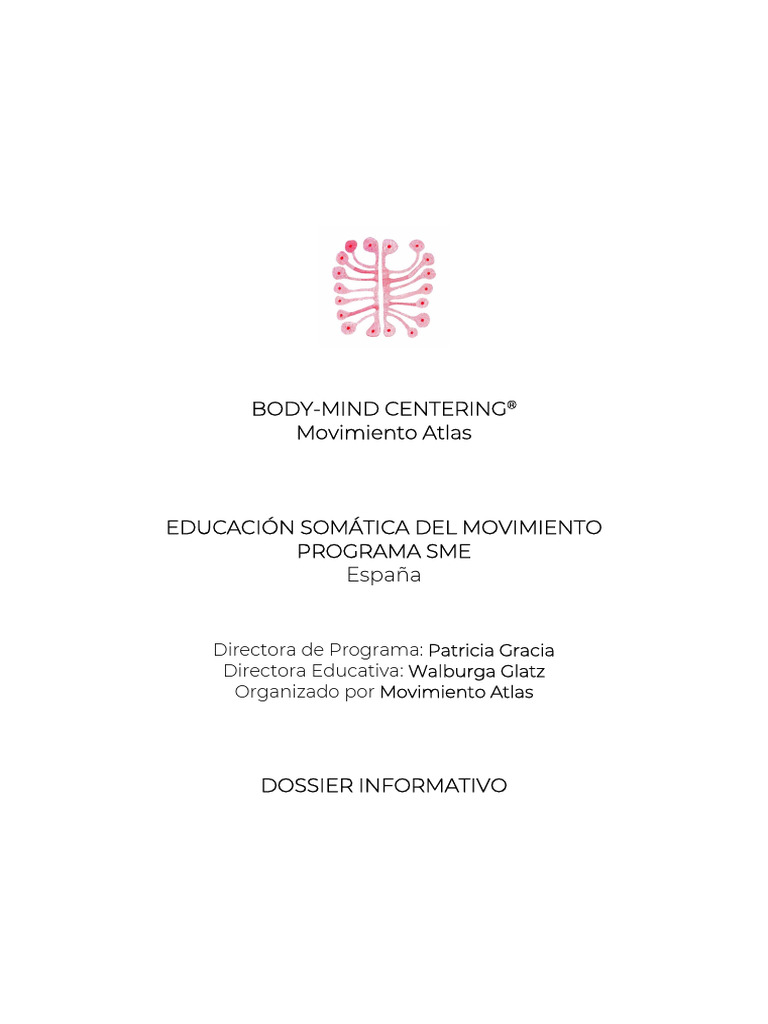 SME Dossier de Programa 2024 DEF | PDF | Percepción | Sistema nervioso