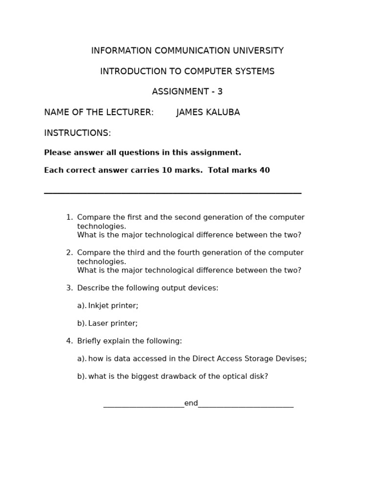 631.introduction To Computer Systems | PDF