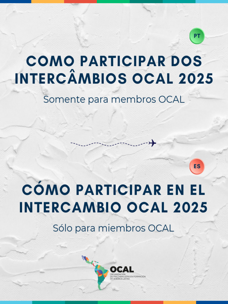 Guia de Participação no Intercâmbio OCAL 2025 | PDF