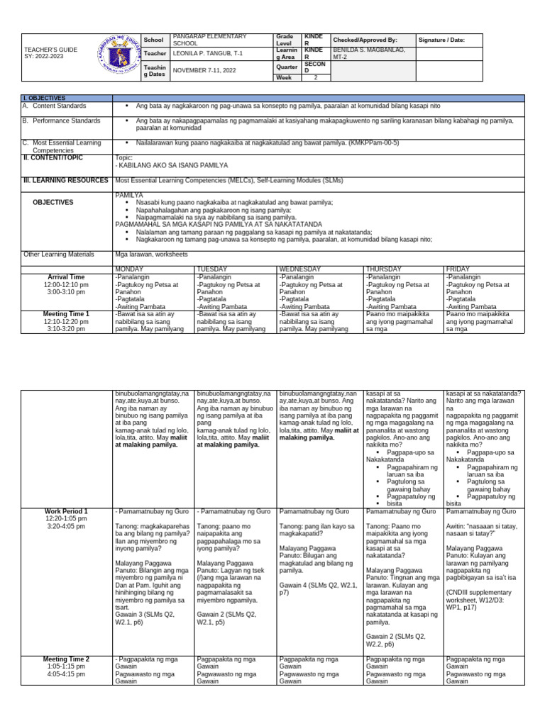 Tangub WLP Q2 W2 | PDF