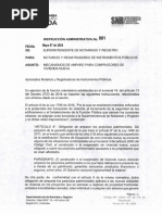 Resl 6007 19 Codigos Registrales | PDF | Propiedad | Sociedad de responsabilidad limitada