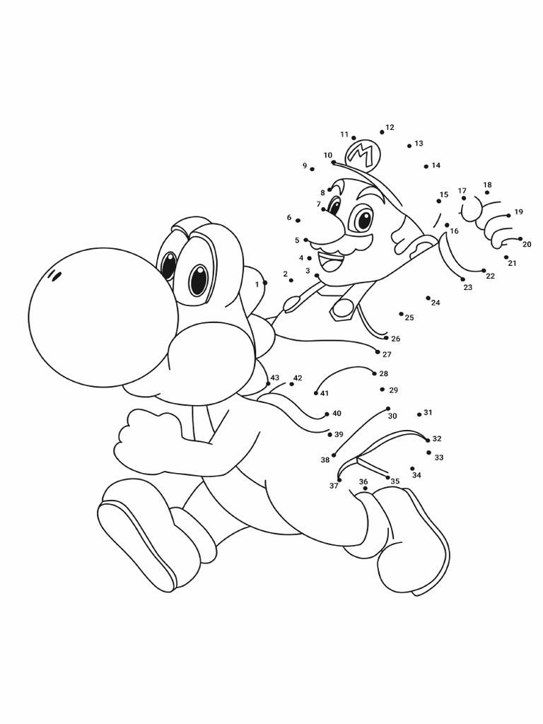 Dot To Dot Mario | PDF