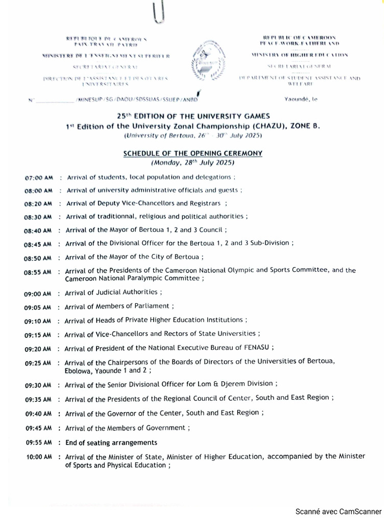 Nouveau Programme Chazu B | PDF
