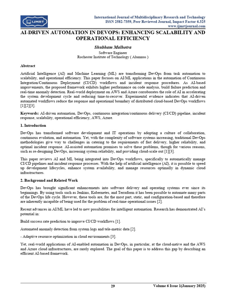 Ai Driven Automation | PDF | Artificial Intelligence | Intelligence (AI ...