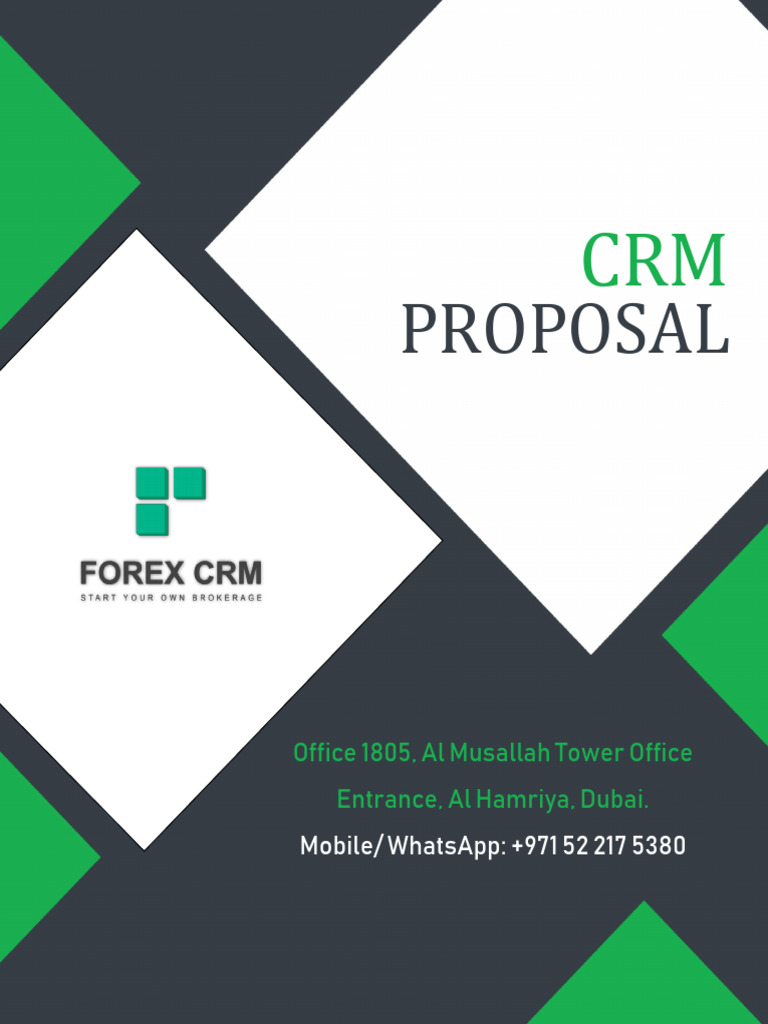 Forex CRM Proposal 05052025 (1)_3 | PDF | Customer Relationship Management | Foreign Exchange Market