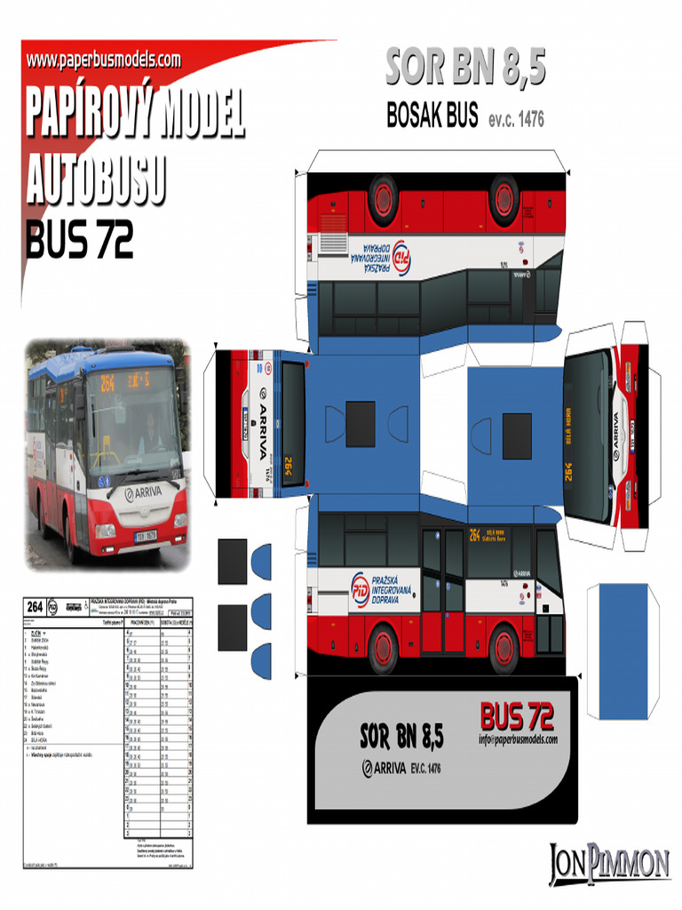 Sor BN 8 Bosak Bus 1476 | PDF