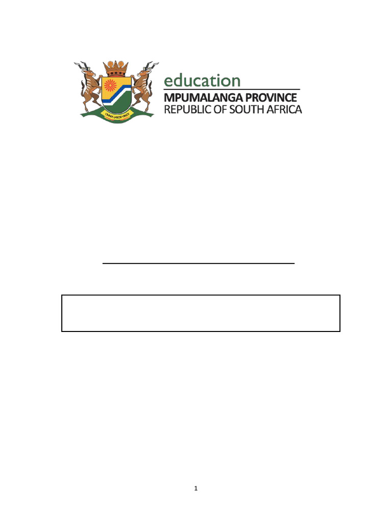 Grade 12 Mathematics Marking Guide | PDF | Schools | Secondary Education