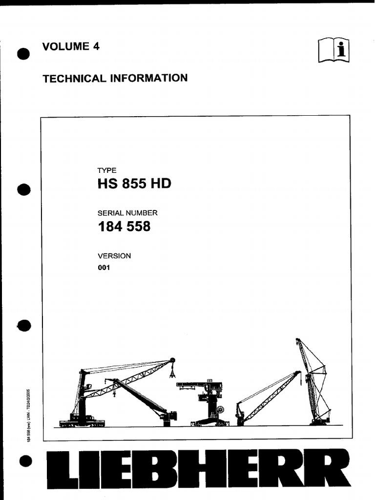 Liebherr HS 855 HD Volumen4 184 558 | PDF