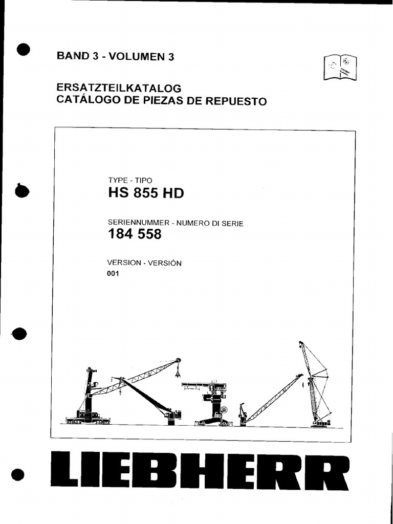 Liebherr HS 855 HD Volumen3 184 558 | PDF