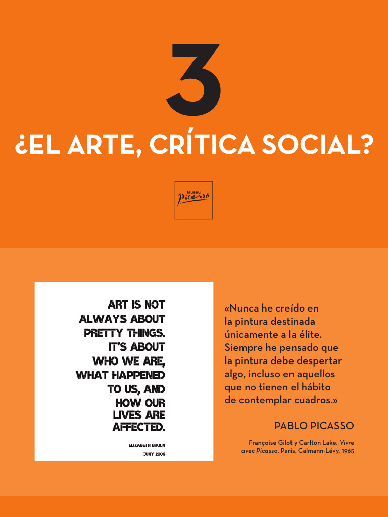 Art Critica Social Es | PDF | Pablo Picasso