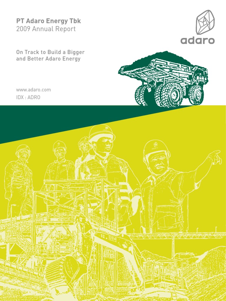 Ar Adaro 2009 Eng | PDF | Coal | Corporate Social Responsibility