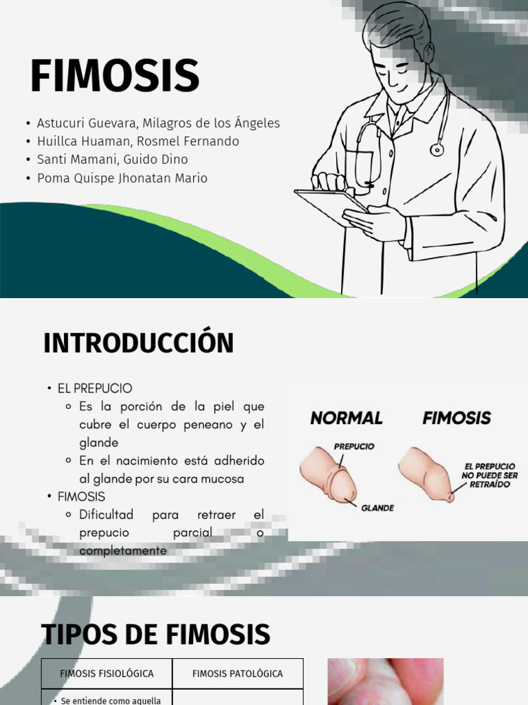 Fimosis en niños: diagnóstico y tratamiento | PDF | Mamíferos machos ...