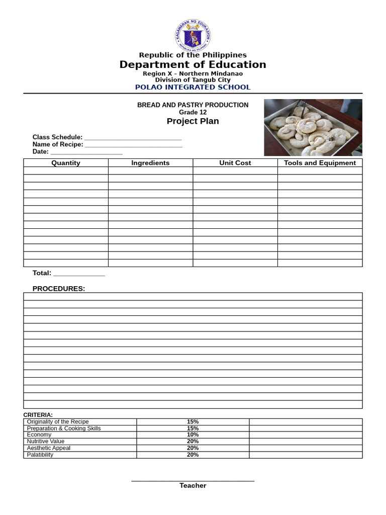 Bpp Students | PDF | Recipe | Cooking