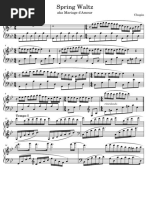 Spring Waltz by Chopin: Sheet Music | PDF