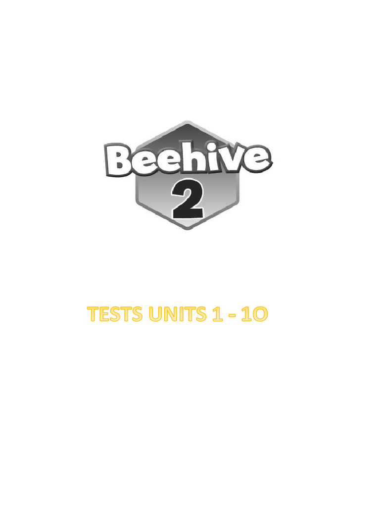 Beehive 2 Unit Tests: Vocabulary & Grammar | PDF | Yogurt