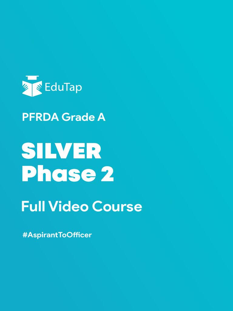 PFRDA Grade A Phase 2 Course Overview | PDF | Ios | Safari (Web Browser)