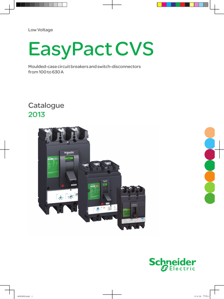 Easypact CVS | PDF | Alternating Current | Electrical Connector