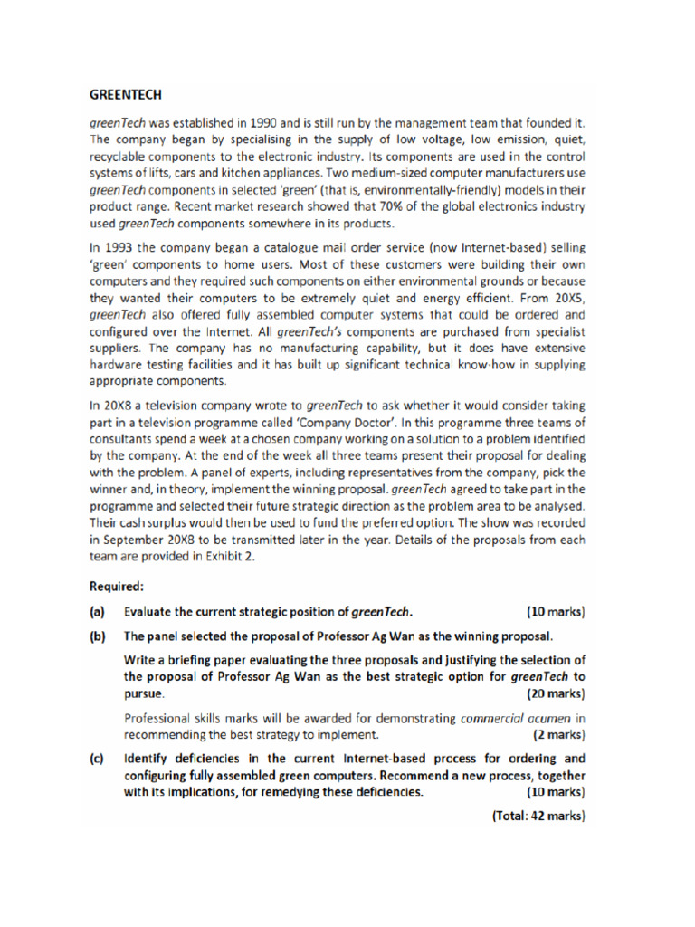 SBL Qs (Case Study) | PDF