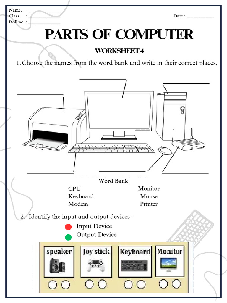 Class II worksheet | PDF
