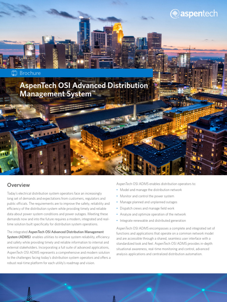 AspenTech OSI ADMS Overview | PDF | Computing