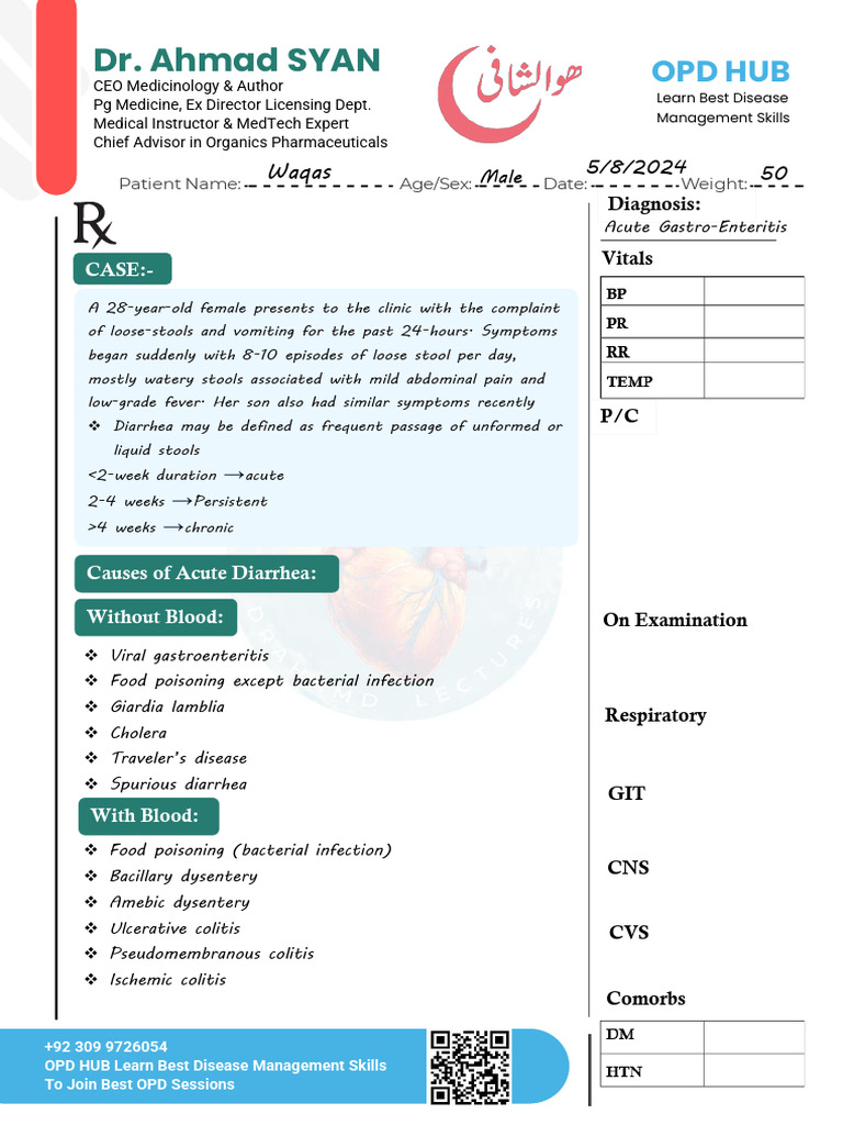 10) Acute Gastro-Enteritis | PDF | Diarrhea | Medical Specialties