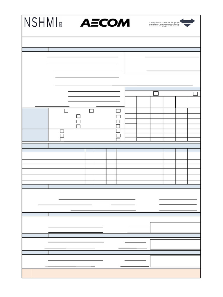 BCG-HSEMS-087.00 - Confined Space Entry Work Permit | PDF | Workplace ...