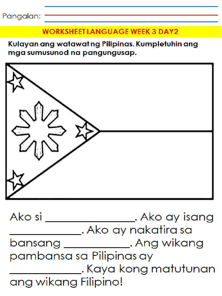 Worksheet Matatag | PDF
