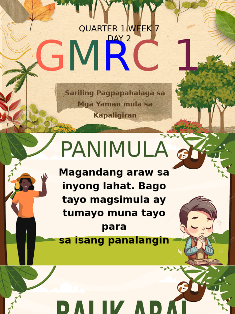 GMRC 1 q1 Week 7 Day 2 | PDF
