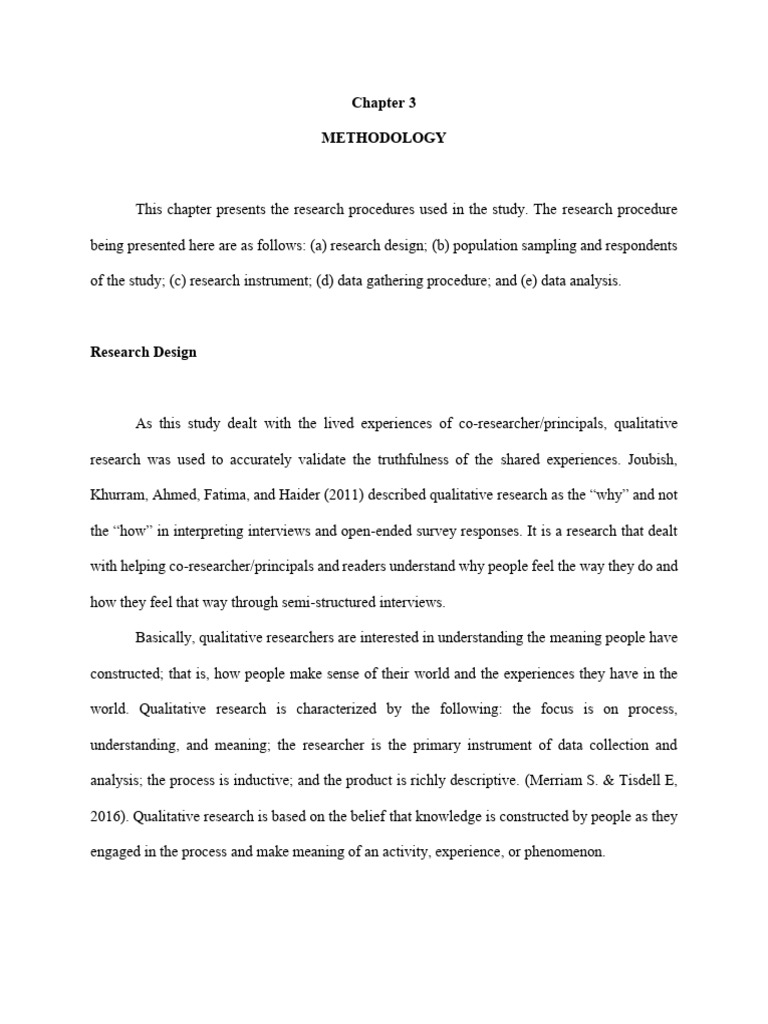Qualitative Research Methodology Overview | PDF | Qualitative Research ...