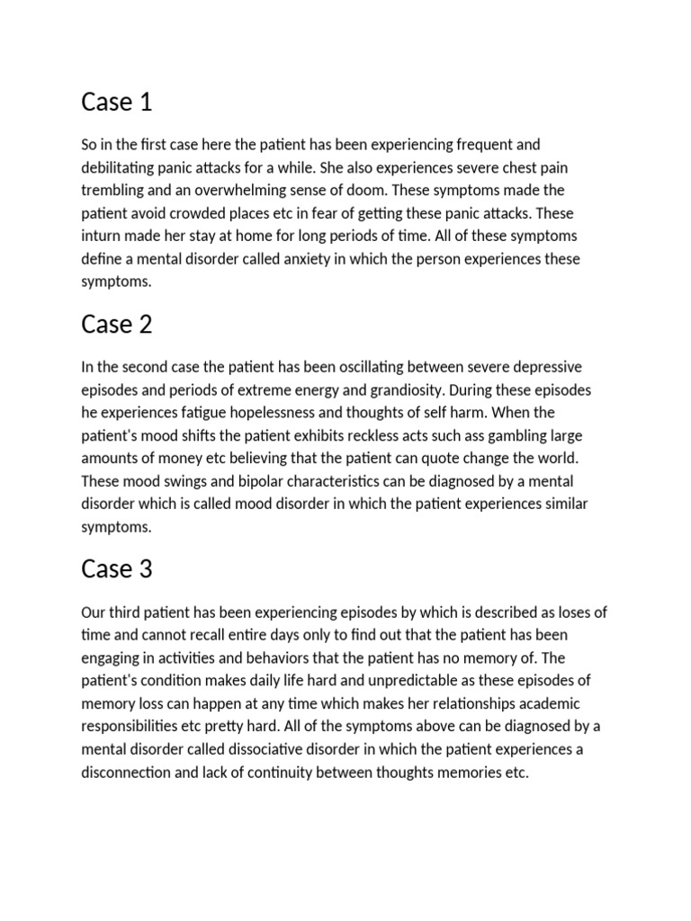 Cases 1-3 | PDF