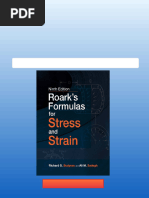 Roark's Formulas For Stress and Strain (9th Ed.) 9th Edition Richard ...