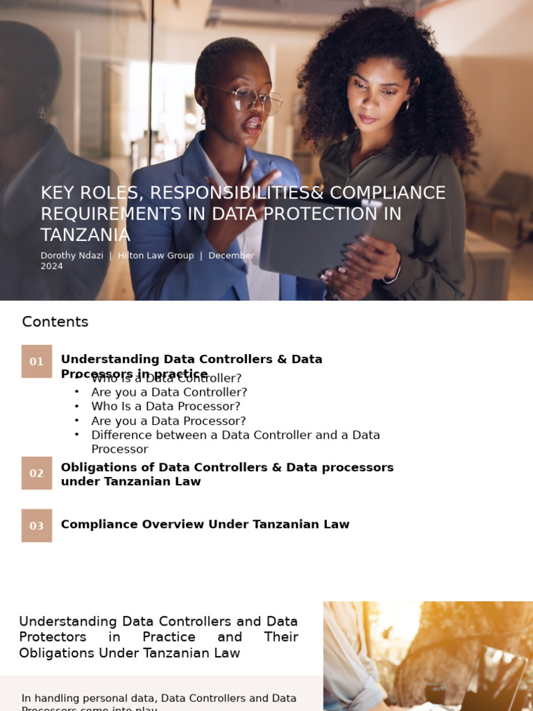 Data Protection Compliance in Tanzania | PDF | Fine (Penalty) | Data