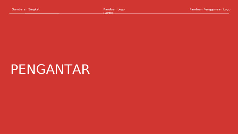 SP4N LAPOR Logo Guidelines 2 | PDF