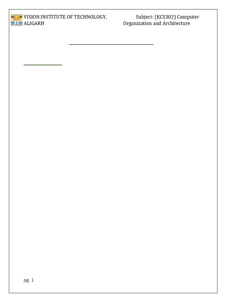 UNIT-V - Input-Output Organization | PDF | Input/Output | Central Processing Unit