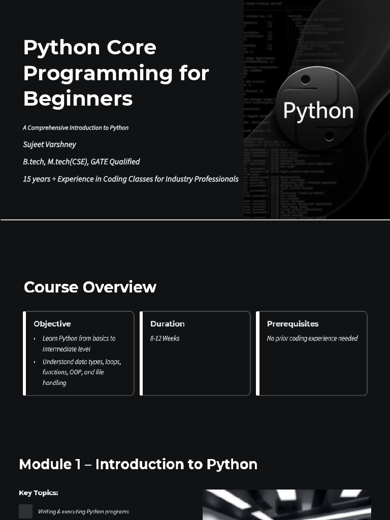 Python Core Programming | PDF