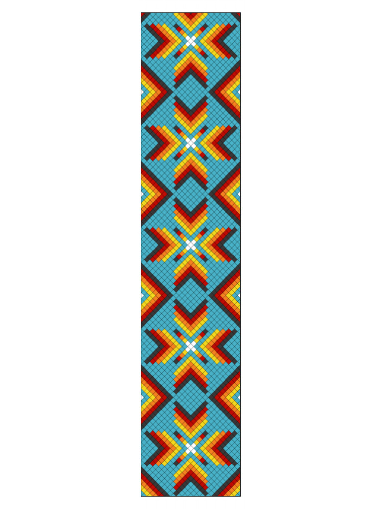 Pendleton Blanket Cross Stitch Pattern | PDF