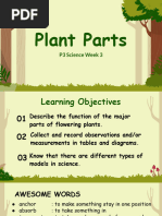 Parts of Plants GRADE 4 NATURAL SCIENCE | PDF