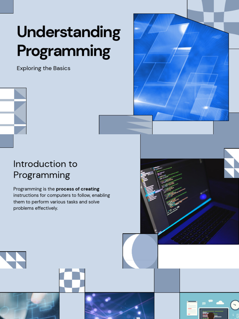 Presentation - Understanding Programming | PDF