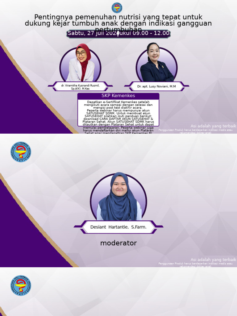 Pentingnya Pemenuhan Nutrisi Yg Tepat Untuk Dukung Kejar Tumbuh Anak ...