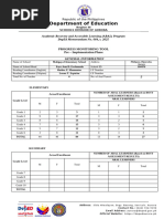 ARAL Reading Program Monitoring Tool | PDF | Behavior Modification ...