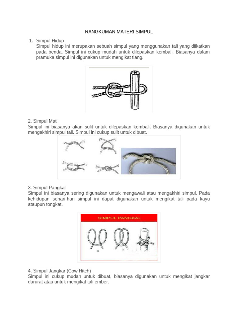 Karakteristik dan Fungsi Simpul Rantai | PDF