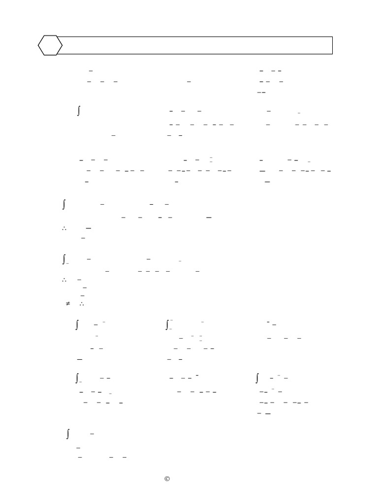 2b. Definite Integrals and the Area Under a Curve - Answers | PDF