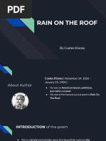 Poetry Analysis - Translating Grandfather's House | PDF | Poetry