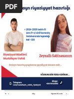 Təkrar sınaq № 6 XI sinif 2025-2026_251121_113647 | PDF