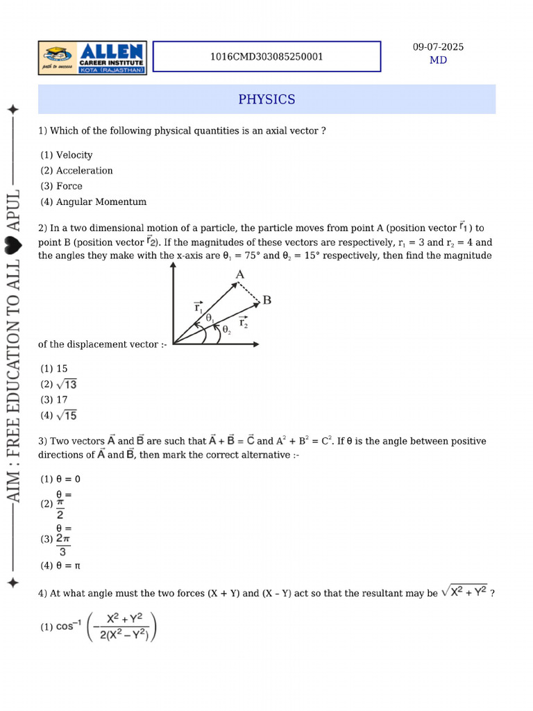 Archivers Test 1 | PDF