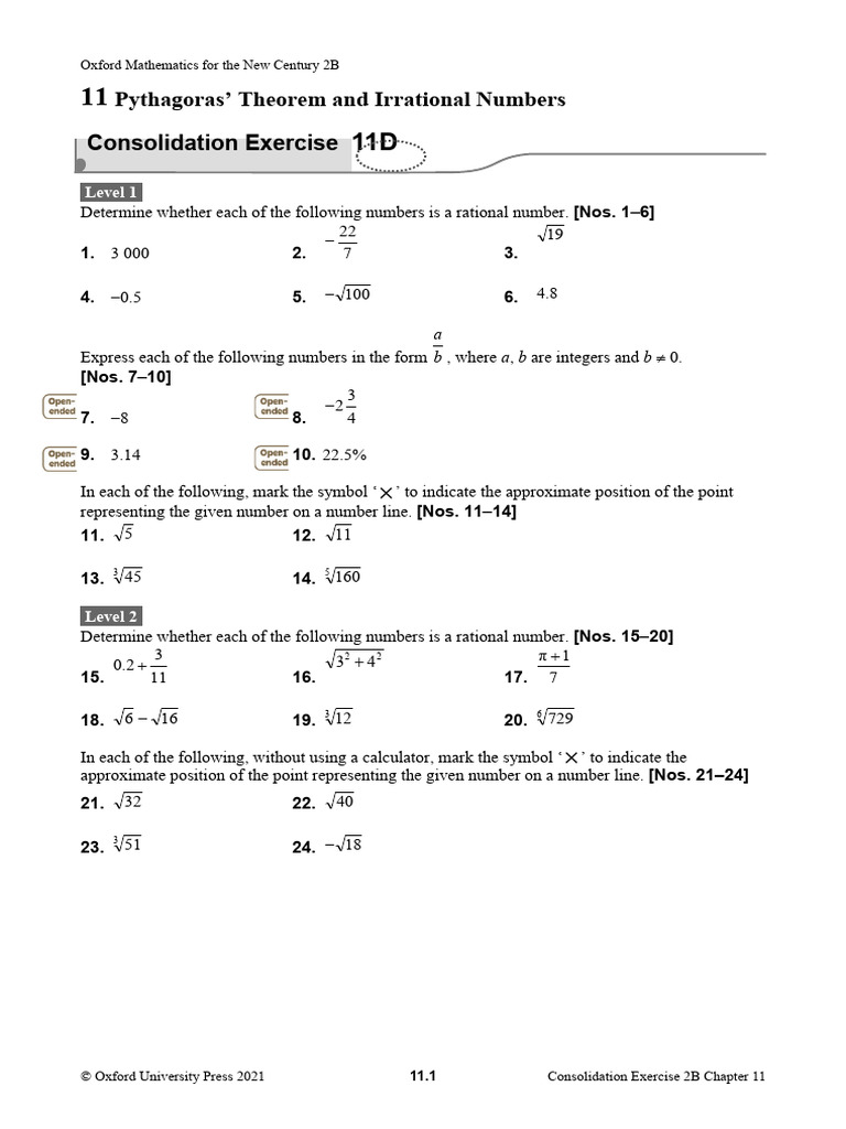 OJM ConsolEx 2B11 11d e | PDF | Numbers | Discrete Mathematics