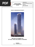 Declogging Works Method Statement | PDF