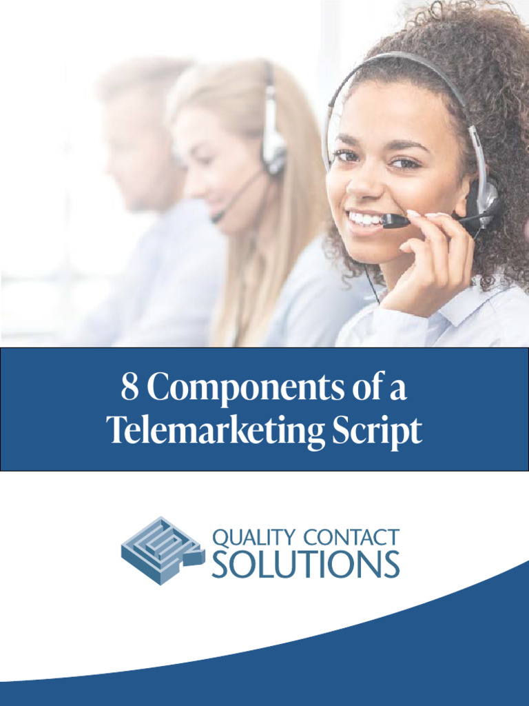 Essential Components of Telemarketing Scripts | PDF | Human ...