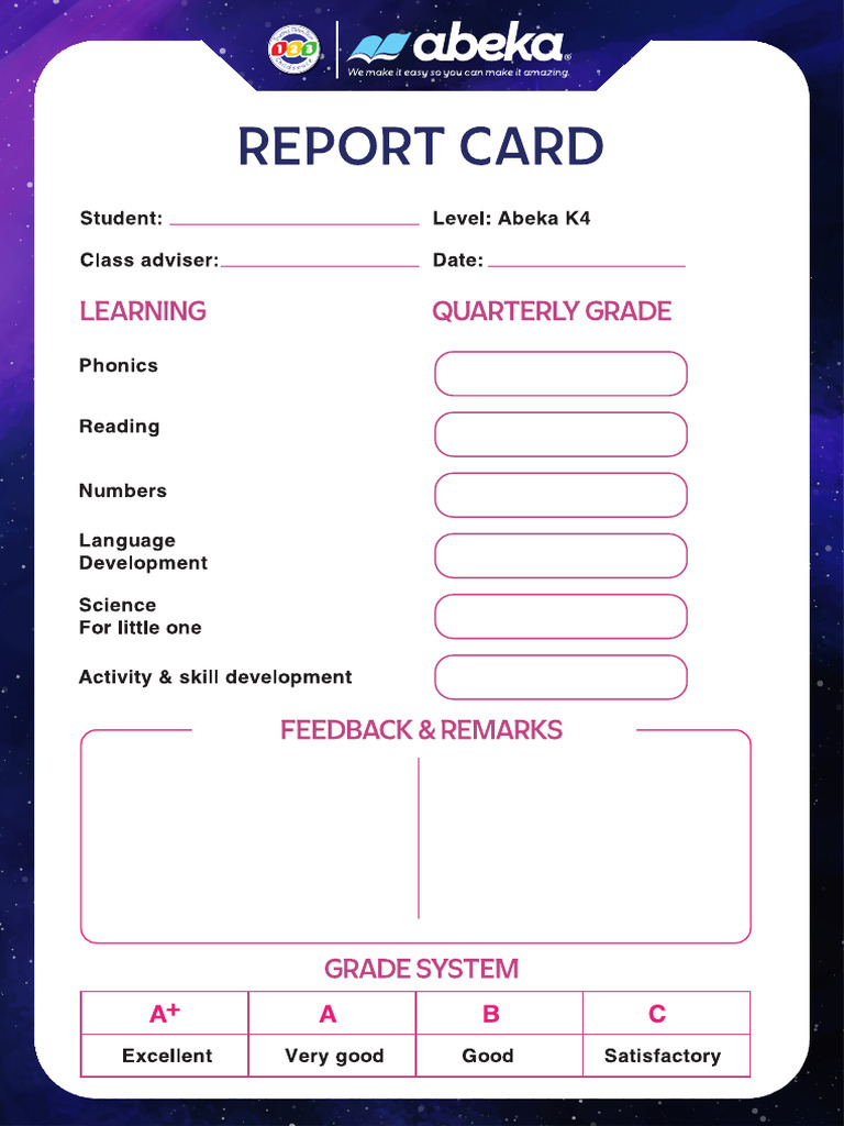 Report Card | PDF