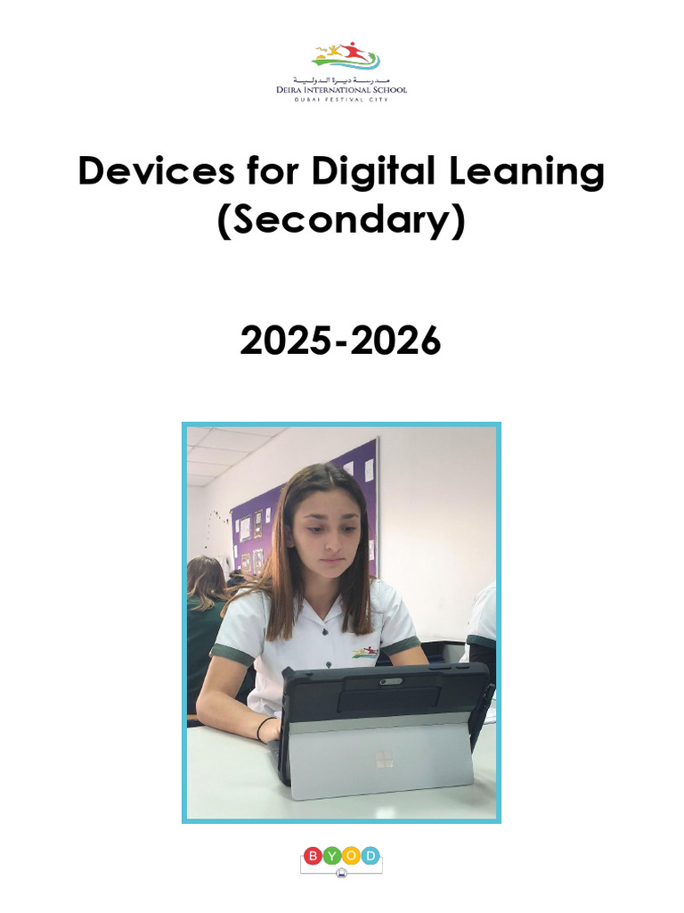 Digital Learning Devices for 2025-2026 | PDF | Learning | I Pad